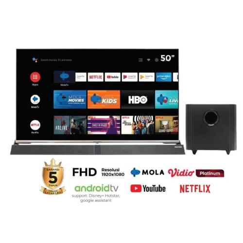 Jual POLYTRON LED TV 4K UHD ANDROID TV PLD-50BUG5959 - Kota Bogor - CES ...