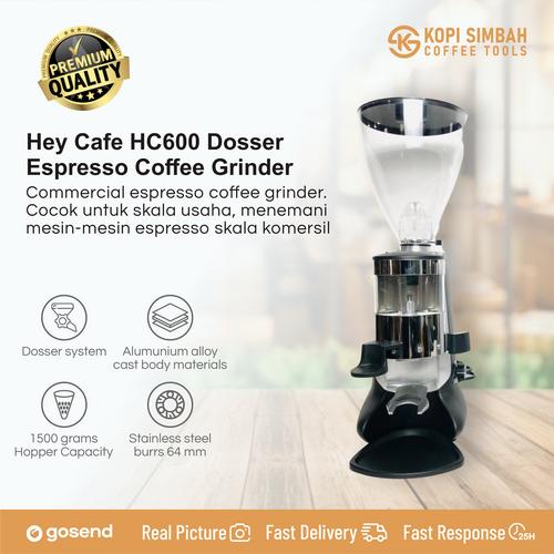 Jual Espresso Coffee Grinder HEY CAFE HC600 Doser Alat Mesin Giling ...