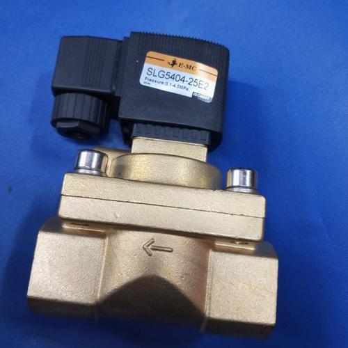 Jual Solenoid 2Way High Pressure 50Bar EMC SLG5404-25- AC220&DC24 drat 1" - Jakarta Barat ...