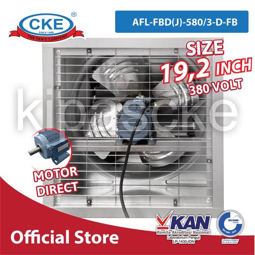Jual Box Axial Fan Low Noise CKE 19.2 inch 380v AFL-FBD(J)-580/3-D-FB ...