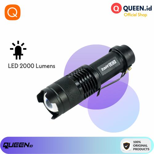 Jual TaffLED 2000 Lumens Lampu Senter LED Pocket Man P1 S - LED ...