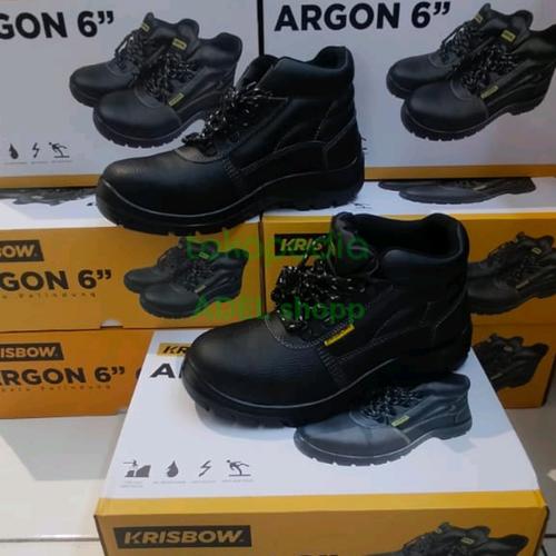 Jual Sepatu pengaman 6inc KRISBOW SAFETY SHOES ARROW sepatu septi ...
