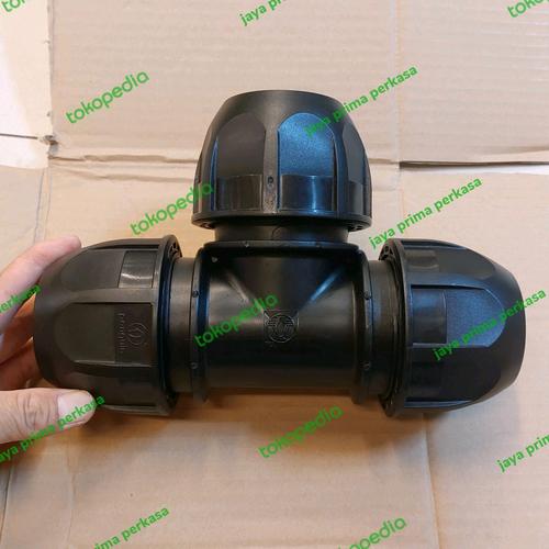 Jual Equal Tee Hdpe 63mm / Fitting tee Pipa Hdpe 2" inch - Jakarta ...