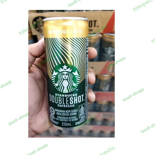 Jual StarBucks DoubleShot | Expreso Latte minuman kopi susu 220ml x 24 ...