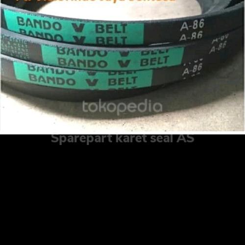 Jual vanbelt / fanbelt V belt green seal bando A 86, A86 atau A-86 - Jakarta Barat - Sparepart ...