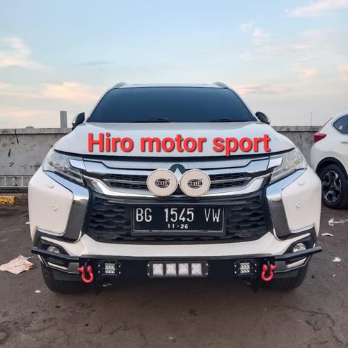 Jual tanduk pajero fortuner innova rush model overland 7 mata LED ...