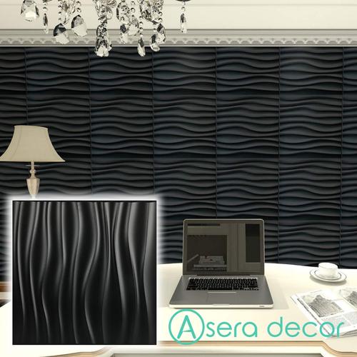 Jual Wallpanel 3D PVC Wall Panel Dinding Warna Hitam / Silver /Gold ...