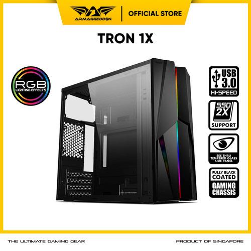 Jual CASING PC ARMAGEDDON TRON 1x FAN - Kota Bandung - FARIZ COMPUTER ...