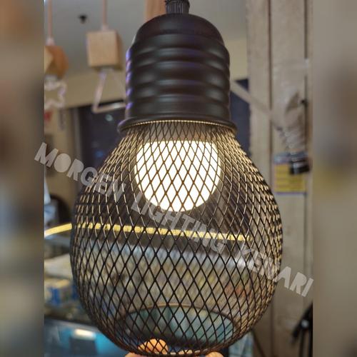Jual kap gantung lampu hias model jaring fiting e27 MS771+ lmpu LED ...