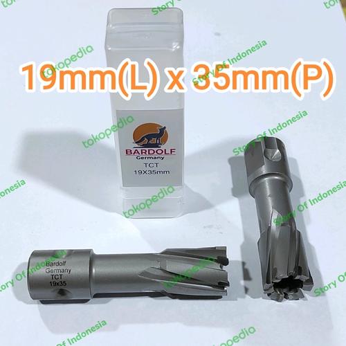 Jual BARDOLF GERMANY Mata Jetbrot 19mm TCT Bor Magnet 19x35mm Annular ...