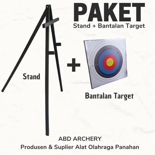 Jual PAKET STAND + BANTALAN TARGET PANAHAN PRAKTIS KOKOH STANDAR - Kab ...