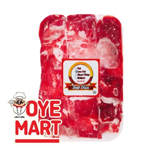 Jual BEEF SLICE LOW FAT 500GR 1MM DAGING SAPI IRIS RENDAH LEMAK ...