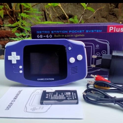 Jual GAME BOY RETRO GB 60 BUILT IN 420 IN 1 GAMES - Jakarta Barat ...