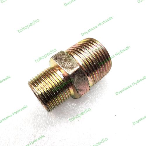 Jual DOUBLE NEPEL 1" NPT x 3/4" NPT - Jakarta Barat - Dayatama Hydraulic | Tokopedia