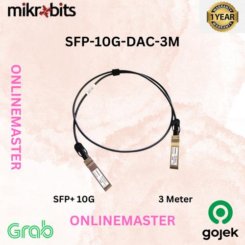 Jual MIkrobits SFP+ Direct Attach Cable 10G 3M SFP-10G-DAC-3M - Jakarta ...