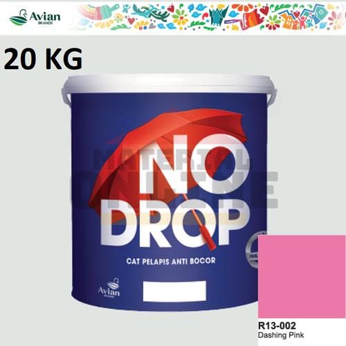 Jual Nodrop No Drop Tinting 20kg 20 Kg R13-002 Dashing Pink pail ...