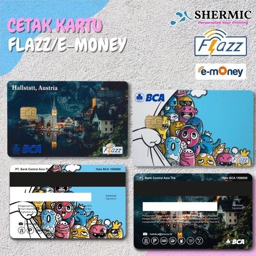 Promo Custom BCA Flazz Gen2 Mandiri E-Money BNI Tapcash BRI Brizzi ...
