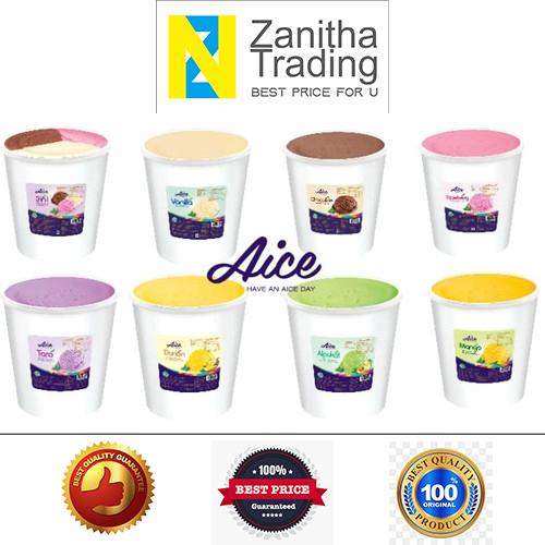 Jual AICE Bucket Ice Cream Es Krim Ember 8 Liter (Eskrim Berbagai Rasa ...