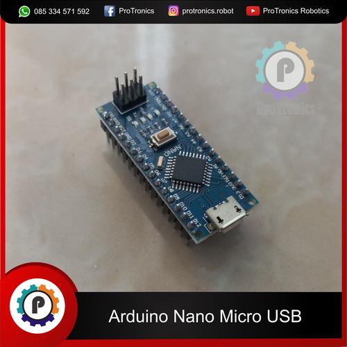Jual ARDUINO NANO Micro USB V3 3.0 ATMEGA328P CH340 BOARD - Kota Surabaya - ProTronics Robotics ...