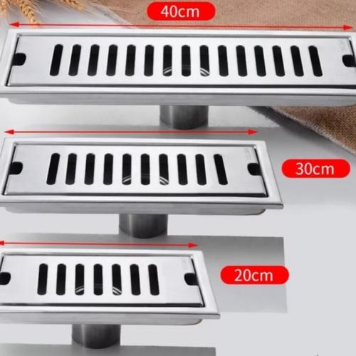 Jual FLOOR DRAIN PERSEGI PANJANG/SARINGAN GOT 20/30/40CM STAINLESS 304 ...