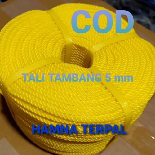 Jual 1 ROLL TALI TAMBANG 5mm / TALI TAMBANG / TALI SAWAH / TALI TAMBANG ...