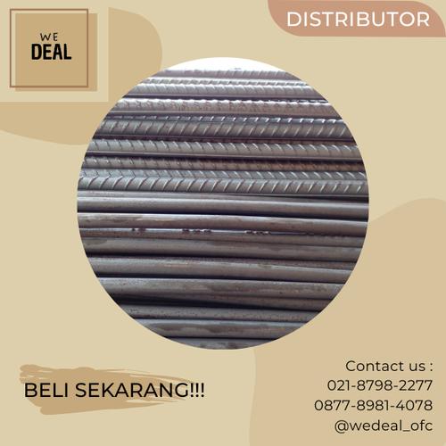 Jual BESI BETON POLOS ULIR 6 8 10 13 16 19 22 25 MM FULL SNI TP/TS 280 ...