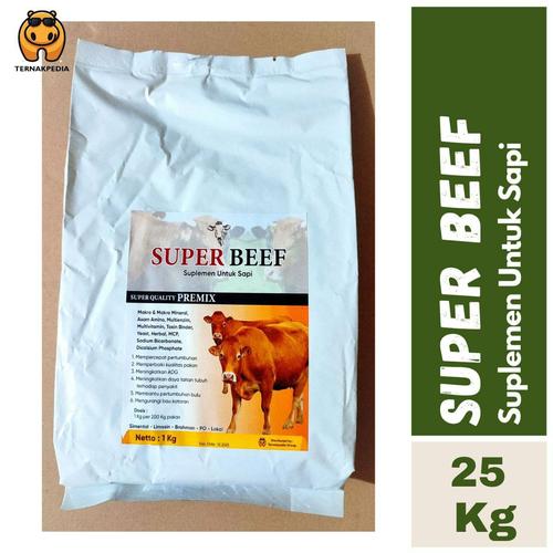 Jual Super Beef 25 Kg - Premix Suplemen Sapi - Premix Kambing - Premix ...