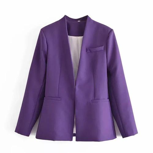 Jual Blazer Wanita Model Korea / Blazer Wanita Cassual / Formal - Ungu ...