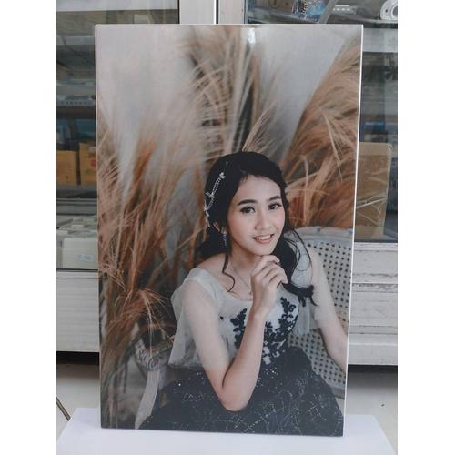 Jual custom, cetak foto/print foto keluarga, wisuda, wedding di keramik ...