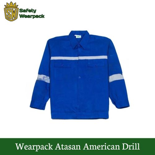 Jual Baju Kerja / Seragam Kerja / Wearpack Safety - Biru BCA, M ...