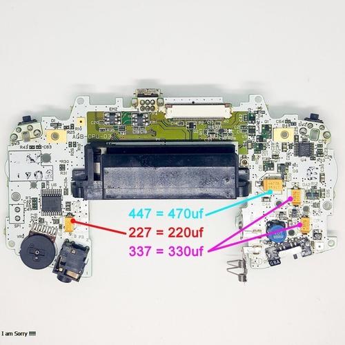Jual Gameboy Advance Noise Filter Kit Tantalum Capacitor Kapasitor ...