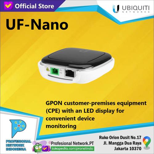 Promo UBIQUITI UF-Nano UISP Fiber NanoG GPON customer-premises ...