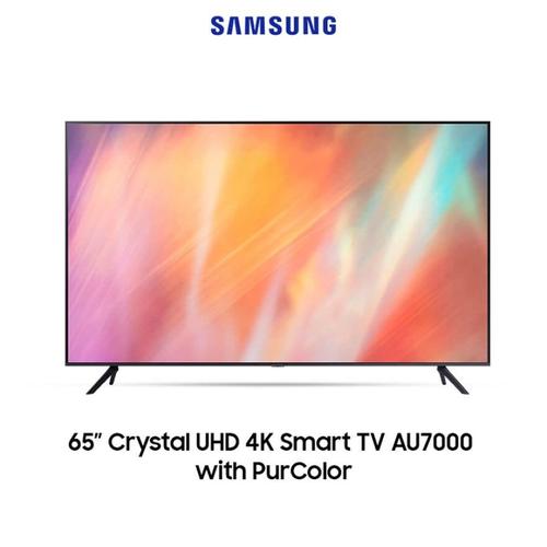Jual Samsung UA 65AU7000 65" AU7000 Crystal UHD 4K Smart TV UA65AU7000 - TV - Jakarta Pusat ...