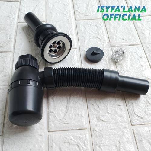 Jual sifon botol wastafel pvc pembuangan / shifon pvc wastafel/shifon ...