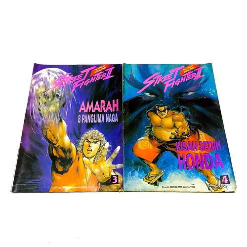 Jual Komik Cergam Jadul Vintage Lawas Street Fighter II Cabutan Capcom ...