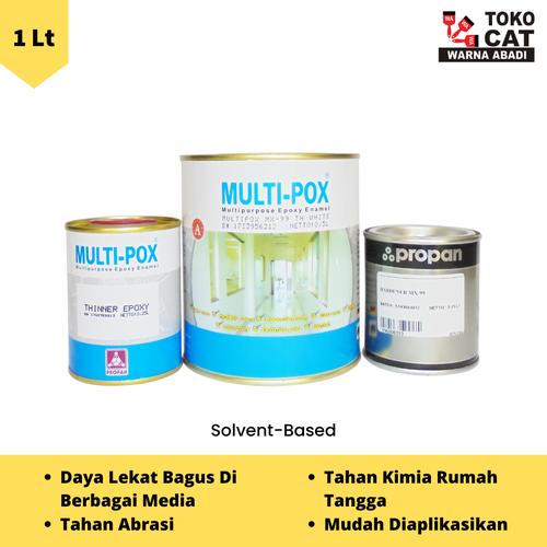 Jual Cat Epoxy Propan Multipox MX-99 1 Set - GENTIAN BLUE - Kota ...