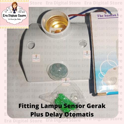 Jual Fitting Lampu Sensor Gerak Plus Delay Otomatis Automatic - Kota ... Jual Fitting Lampu Sensor Gerak Plus Delay Otomatis Automatic - Kota ...