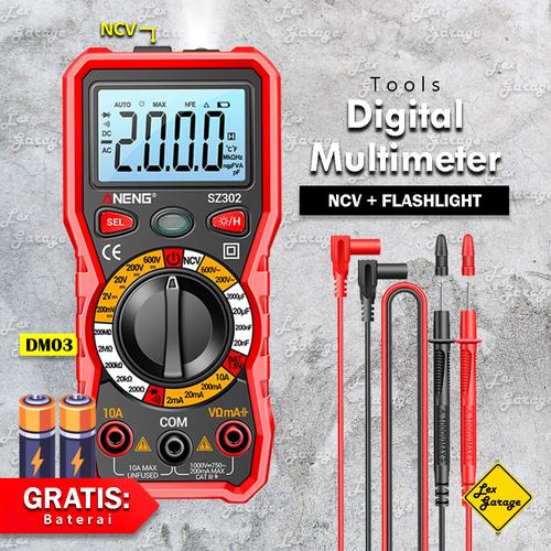 Promo Multimeter Avometer Multitester Digital Tang Ampere Digital ANENG ...