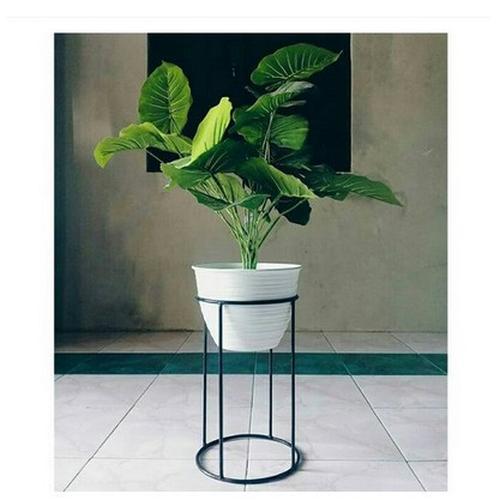 Jual TINGGI 60CM POT 20&21/STANDING POT BESI/RAK BUNGA MURAH/RAK BUNGA ...