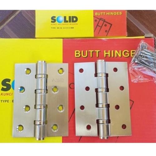 Jual Engsel 4 inc solid,perlngkpn pintu dan jendela orgnl solid ENGSEL ...