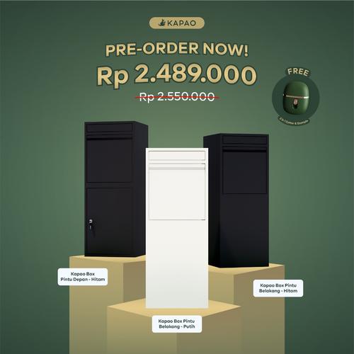 Jual Kotak Paket Rumah Black hitam Kapao - Kota Tangerang Selatan ...