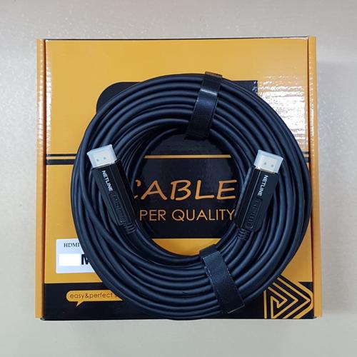 Jual Kabel Netline HDMI 50M Versi 1.4 / HDMI to HDMI 50 Meter Support ...