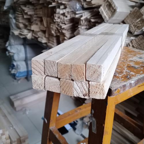 Jual Kayu balsa stick 20mm x 25mm x 60cm Balsa reng balsa balok balsa ...