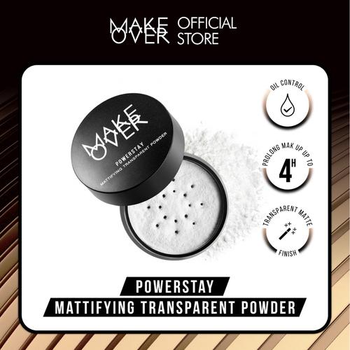 Promo MAKE OVER Powerstay Mattifying Transparent Powder 11 g - Bedak ...