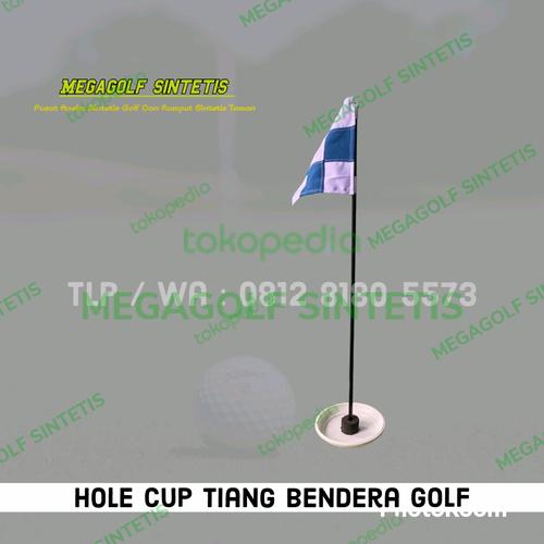 Jual Hole Cup Golf - Hole Cup Lapangan Mini Golf Bendera Catur - Biru ...
