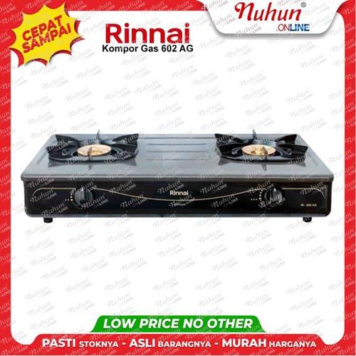 Jual Kompor Gas 2 Tungku Rinnai 602 AG Original Pabrik - Kab. Cianjur ...