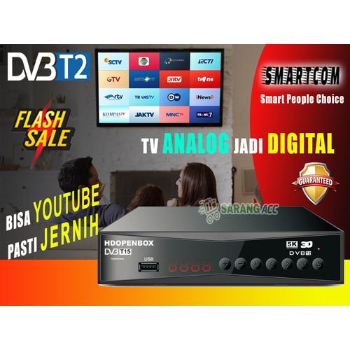 Promo SMARTCOM Set Top Box DVB T2 Penerima Siaran TV Digital Casing Besi - Jakarta Barat ...