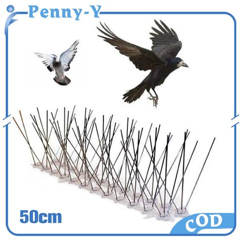 Jual 50cm Pasak Pengusir Burung Stainless Paku Pagar Dinding Anti ...