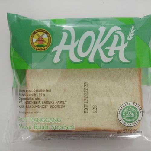 Jual roti panggang aoka rasa Strawberry/ pcs - Kab. Sidoarjo - chemmile ...