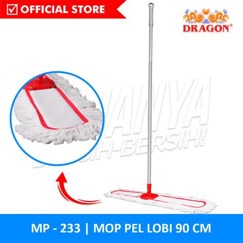 Jual Pel Lobi 90 CM Lobby Duster Dragon Mop Pel Panjang Besar Kantor ...